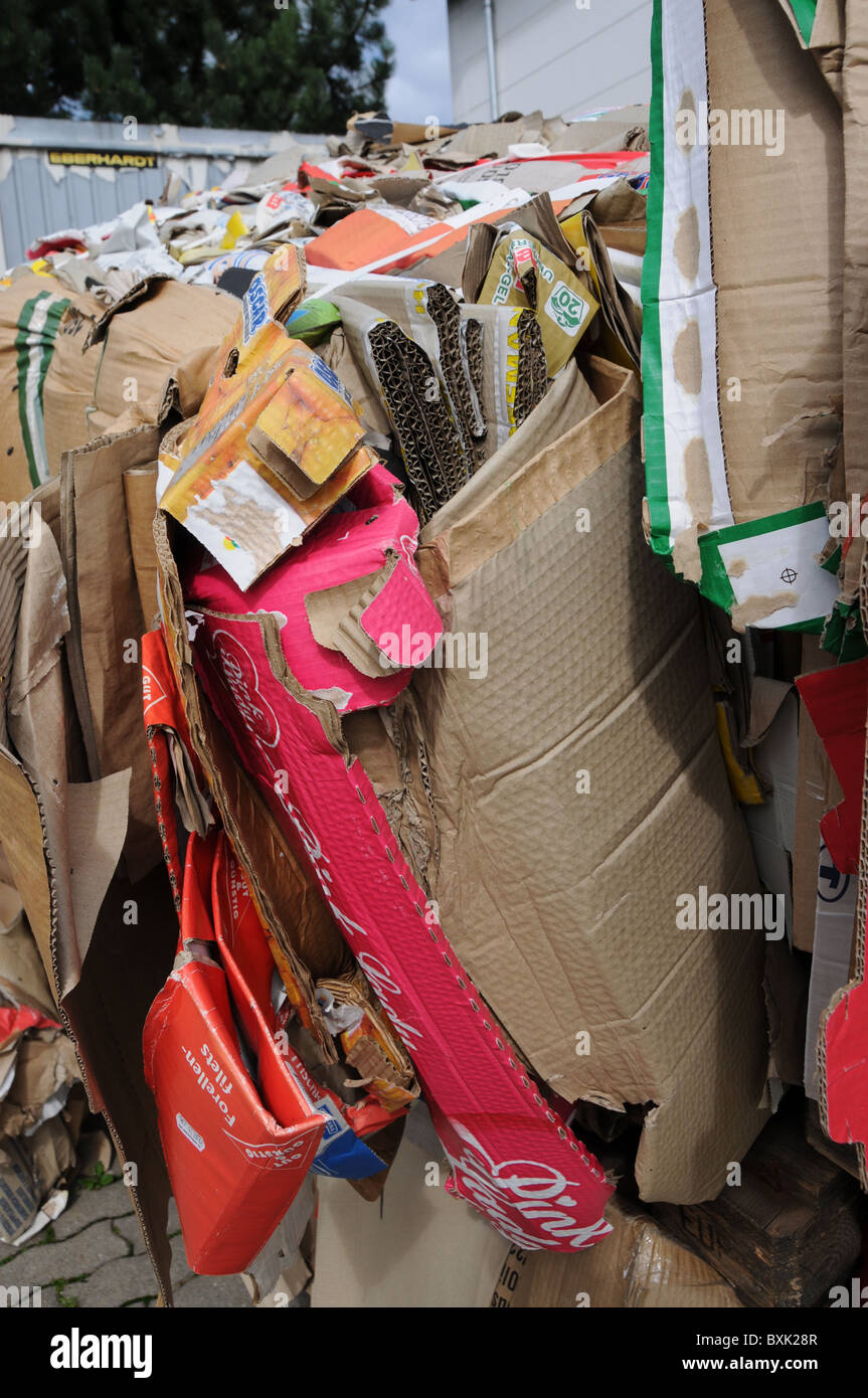 Carton waste management hi-res stock photography and images - Alamy