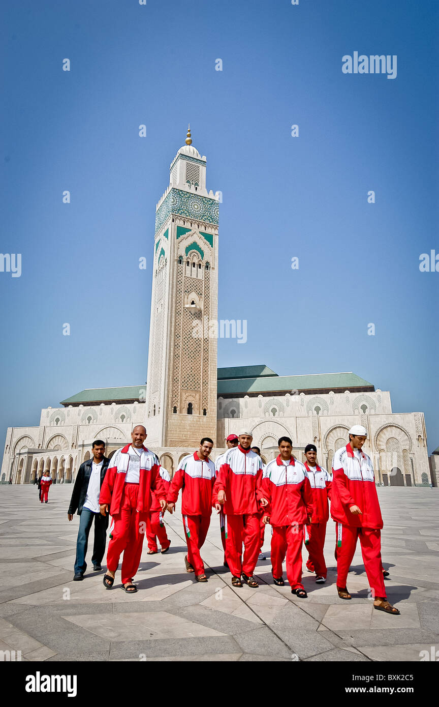 Moroccan sports team Stock Photo - Alamy