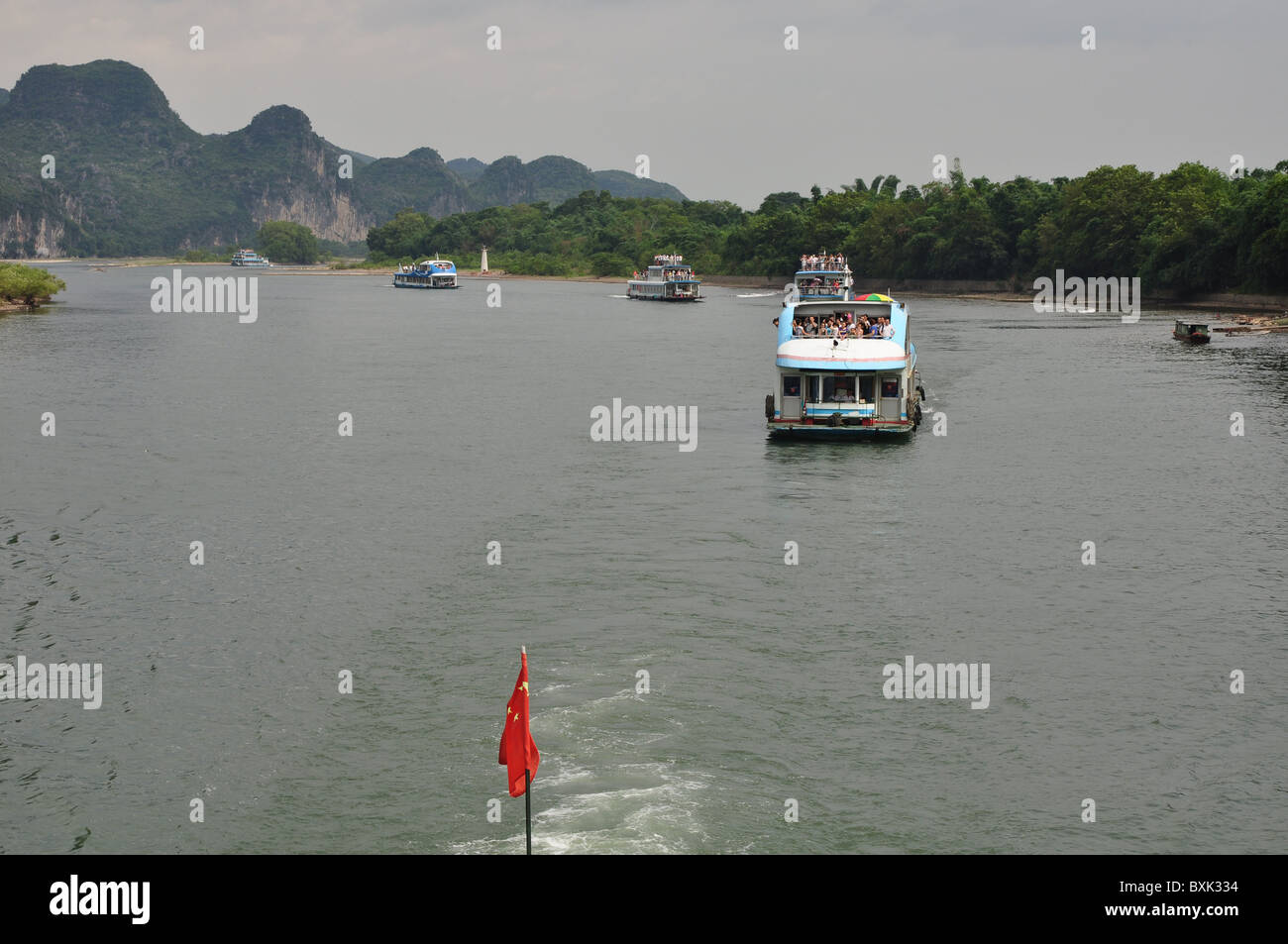 Li River, Guilin Area, River Boat, Southern China Stock Photo - Alamy