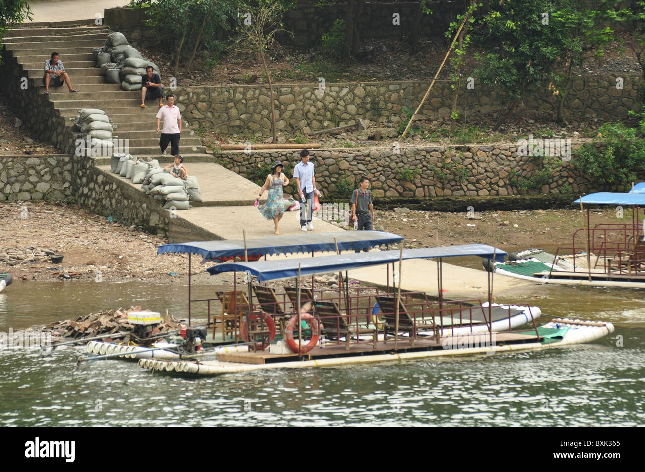 Li River, Guilin Area, River Boat, Southern China Stock Photo - Alamy