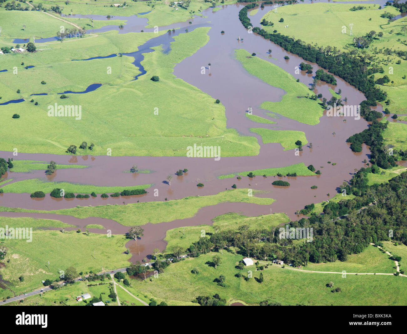 mary river floods Stock Photo - Alamy