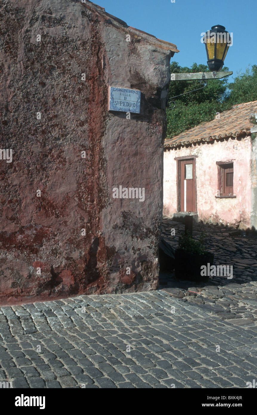 URUGUAY. VIEWS OF THE COLONIAL OLD TOWN OF COLONIA Stock Photo - Alamy