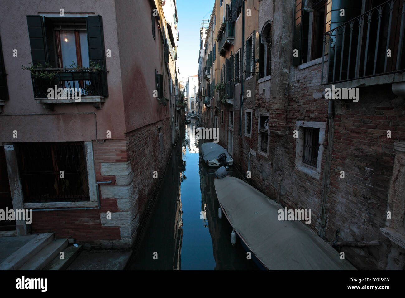 Small Canals in Venice Stock Photo - Alamy