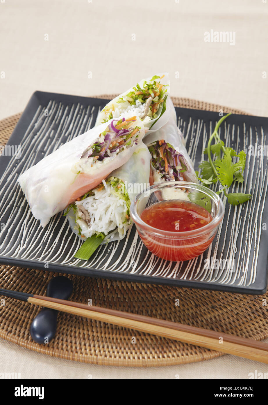 Summer rolls hi-res stock photography and images - Alamy