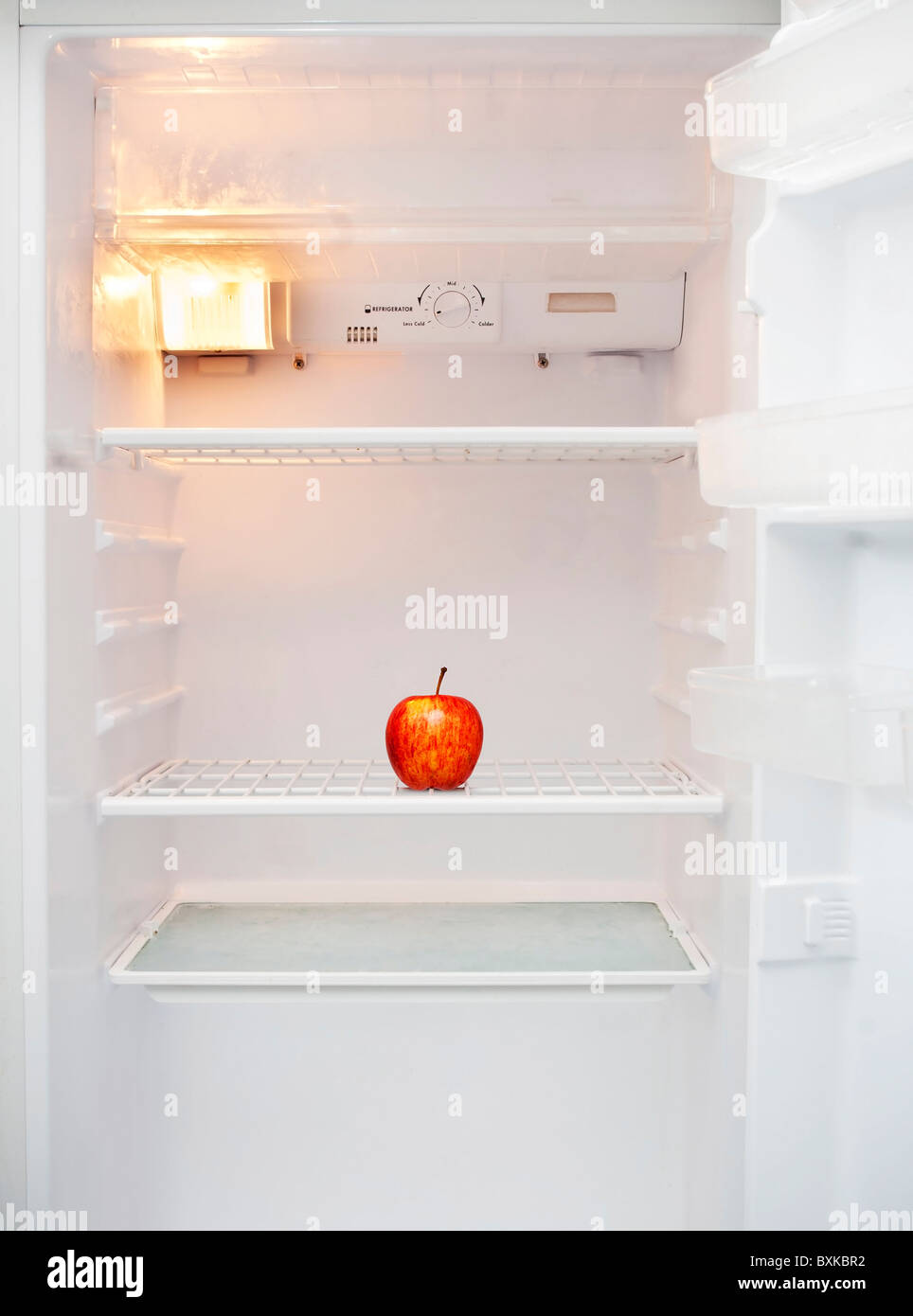 Empty fridge open door hi-res stock photography and images - Alamy