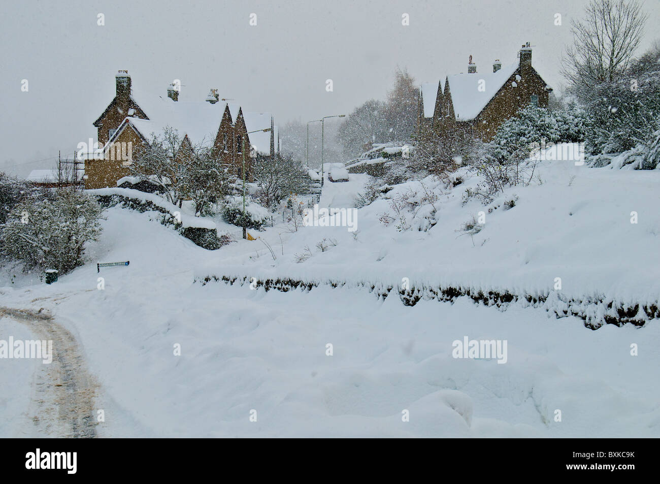 Thick snow falls over Perth Stock Photo - Alamy