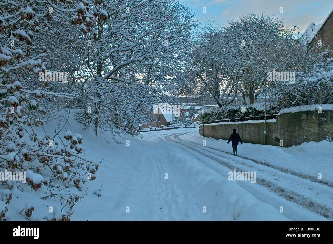 Thick snow falls over Perth Stock Photo - Alamy