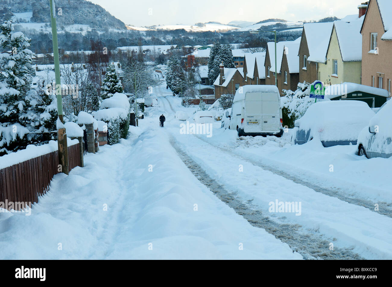 Thick snow falls over Perth Stock Photo - Alamy