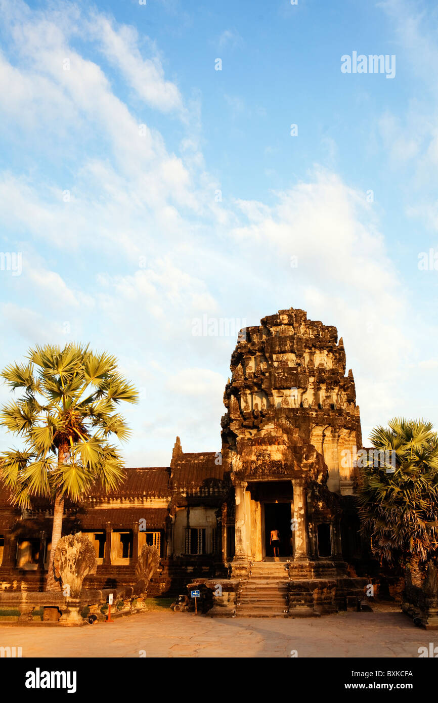 West Gate of Angkor Wat temple Stock Photo - Alamy