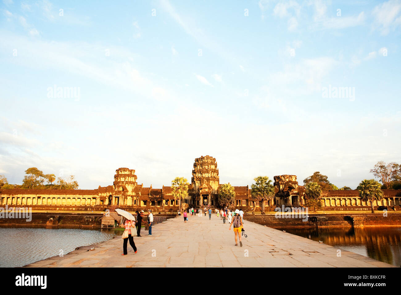 West Gate of Angkor Wat temple Stock Photo - Alamy