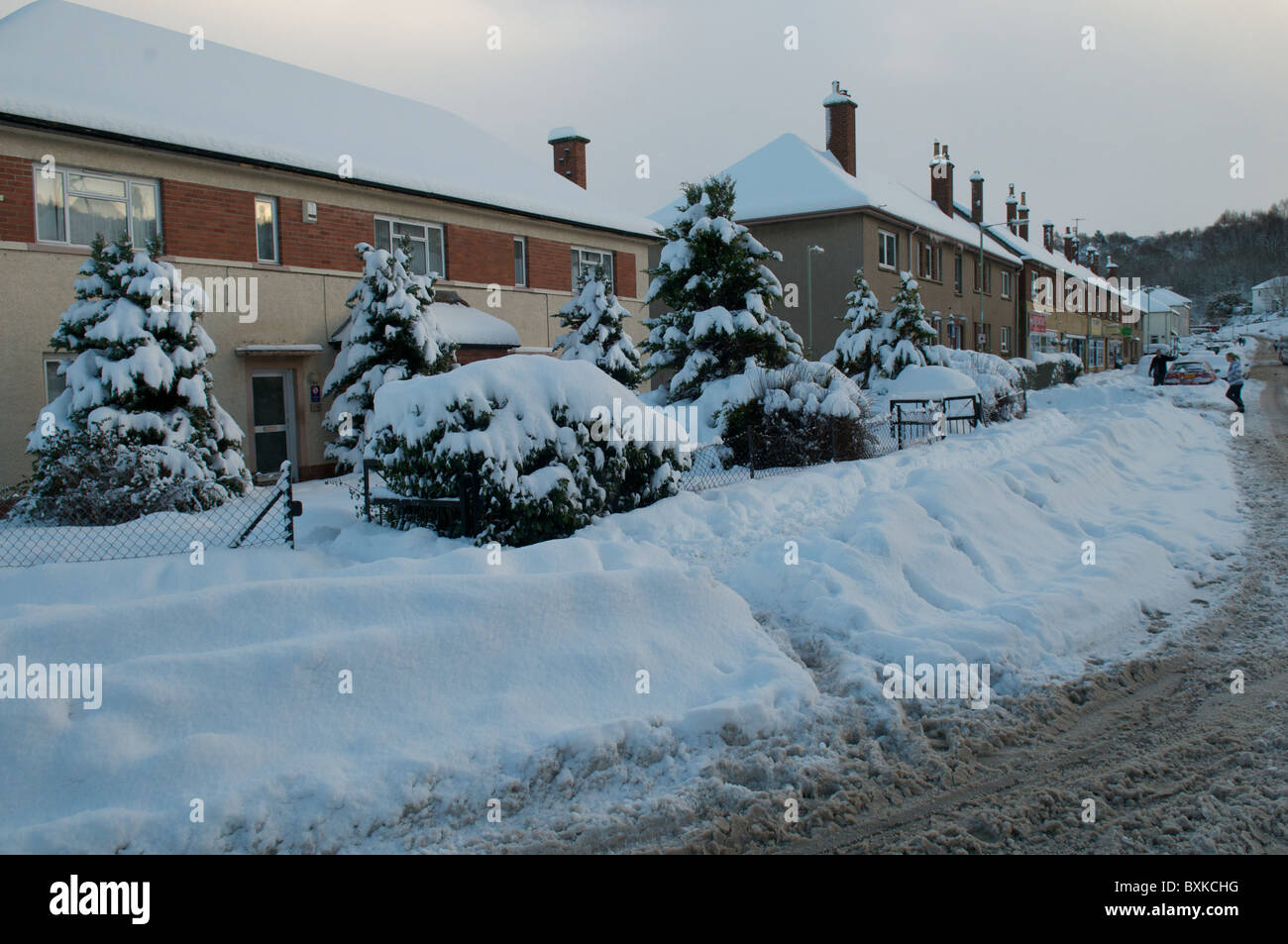 Thick snow falls over Perth Stock Photo - Alamy