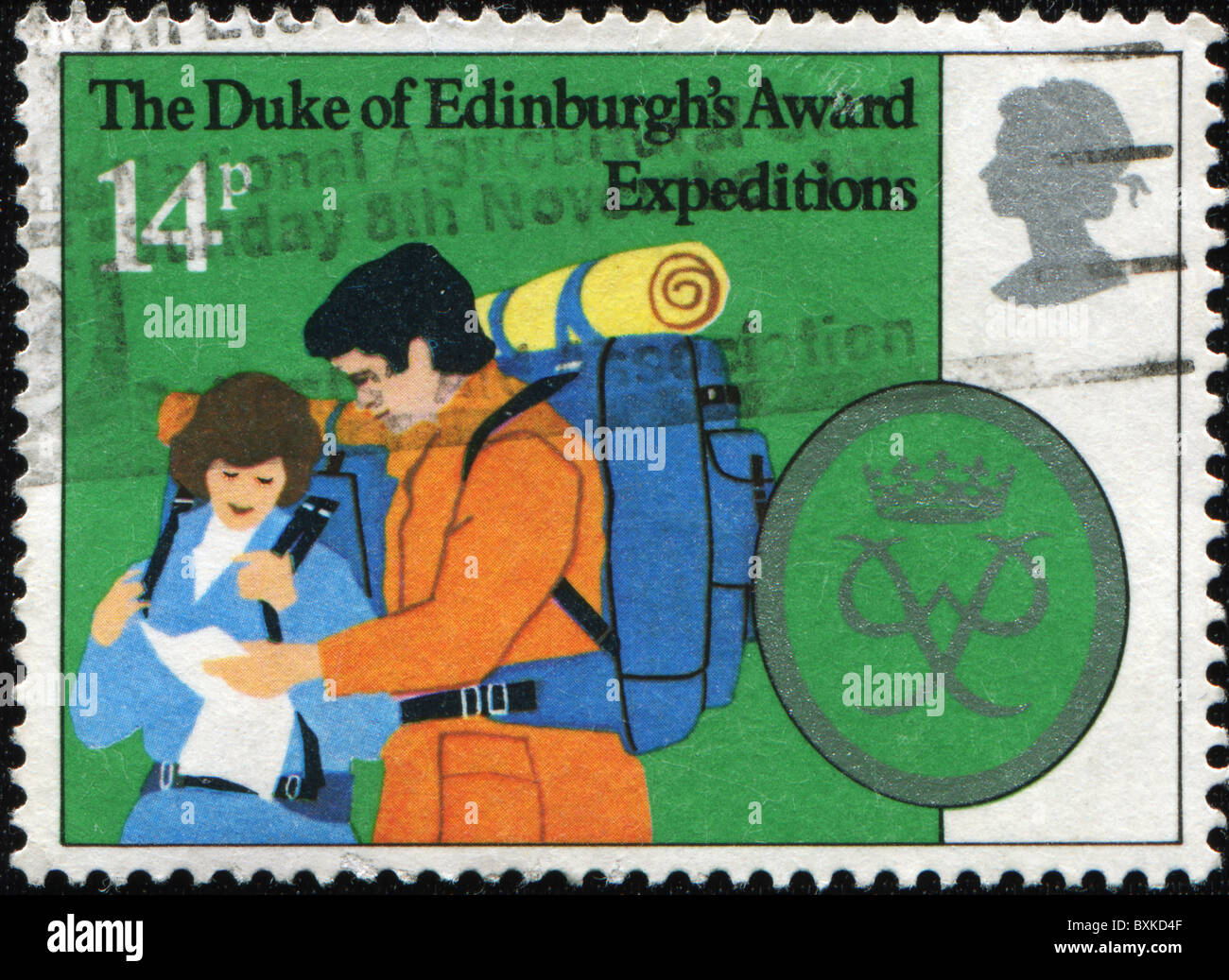 UNITED KINGDOM - CIRCA 1981: A British Used Postage Stamp Depicting The ...