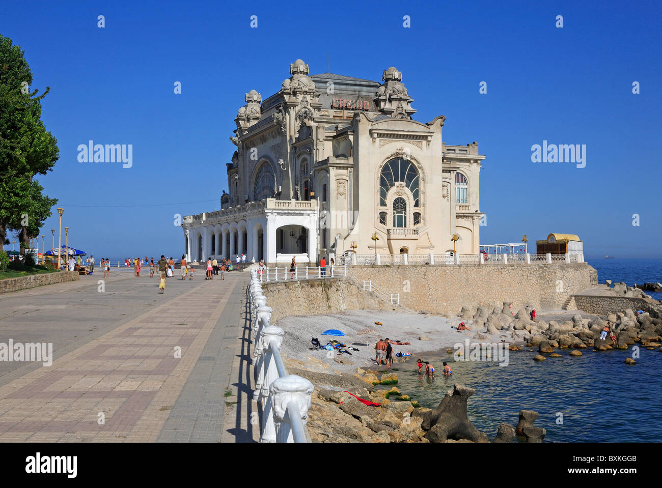 Romania, Constanta, Casino Stock Photo - Alamy