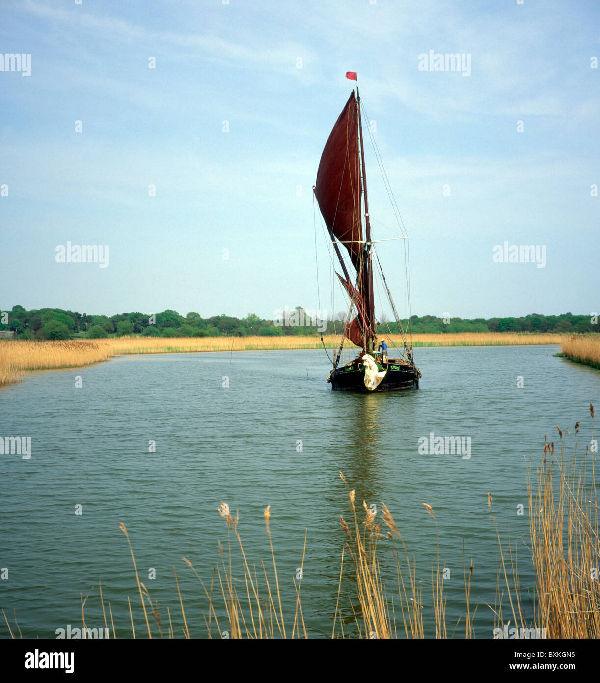 Cygnet historic sailing barge snape hi-res stock photography and images ...