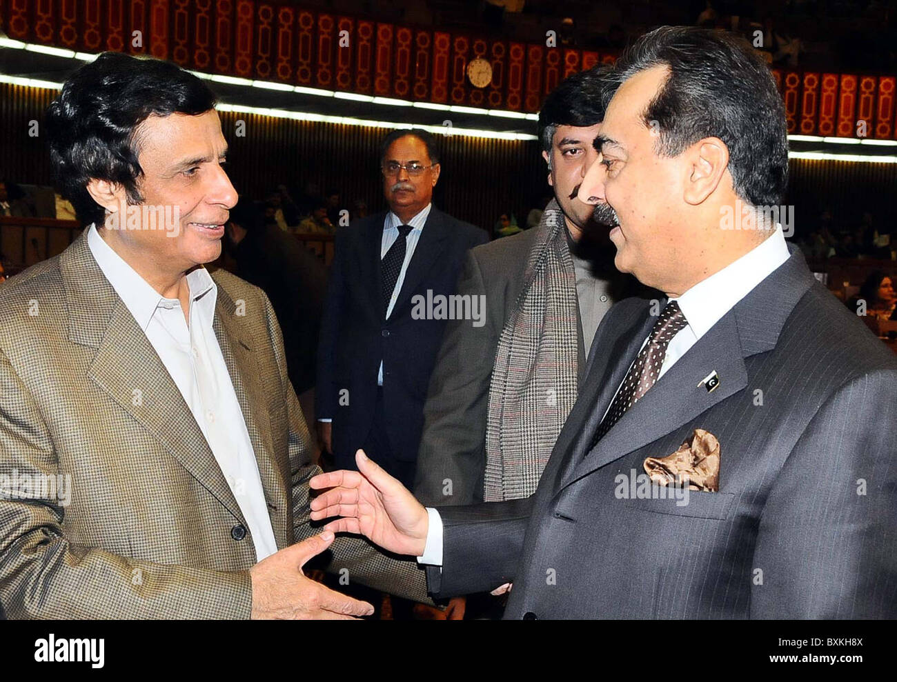 Syed yousuf raza gillani hi-res stock photography and images - Alamy
