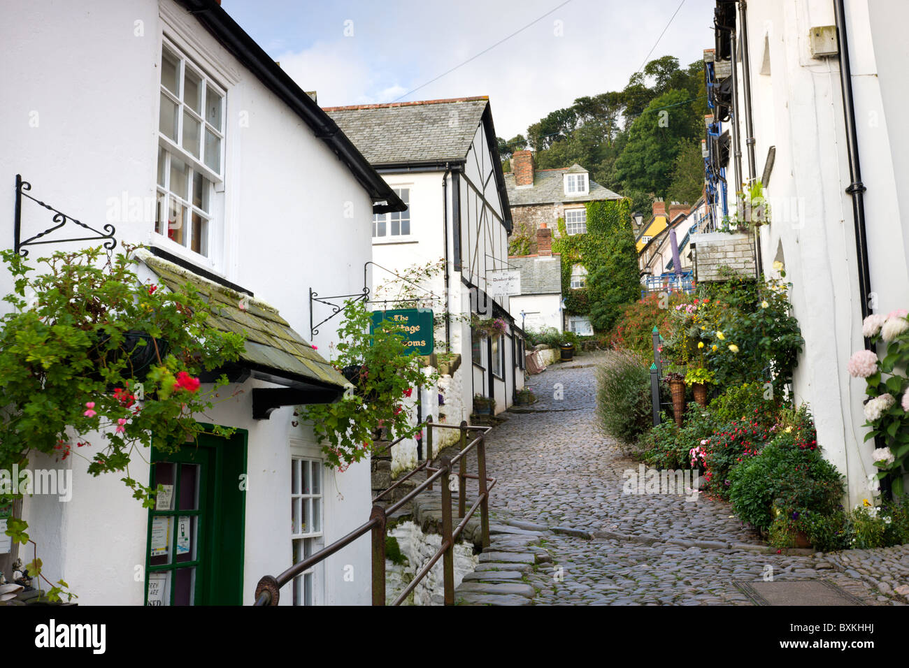 Clovelly village hi-res stock photography and images - Alamy