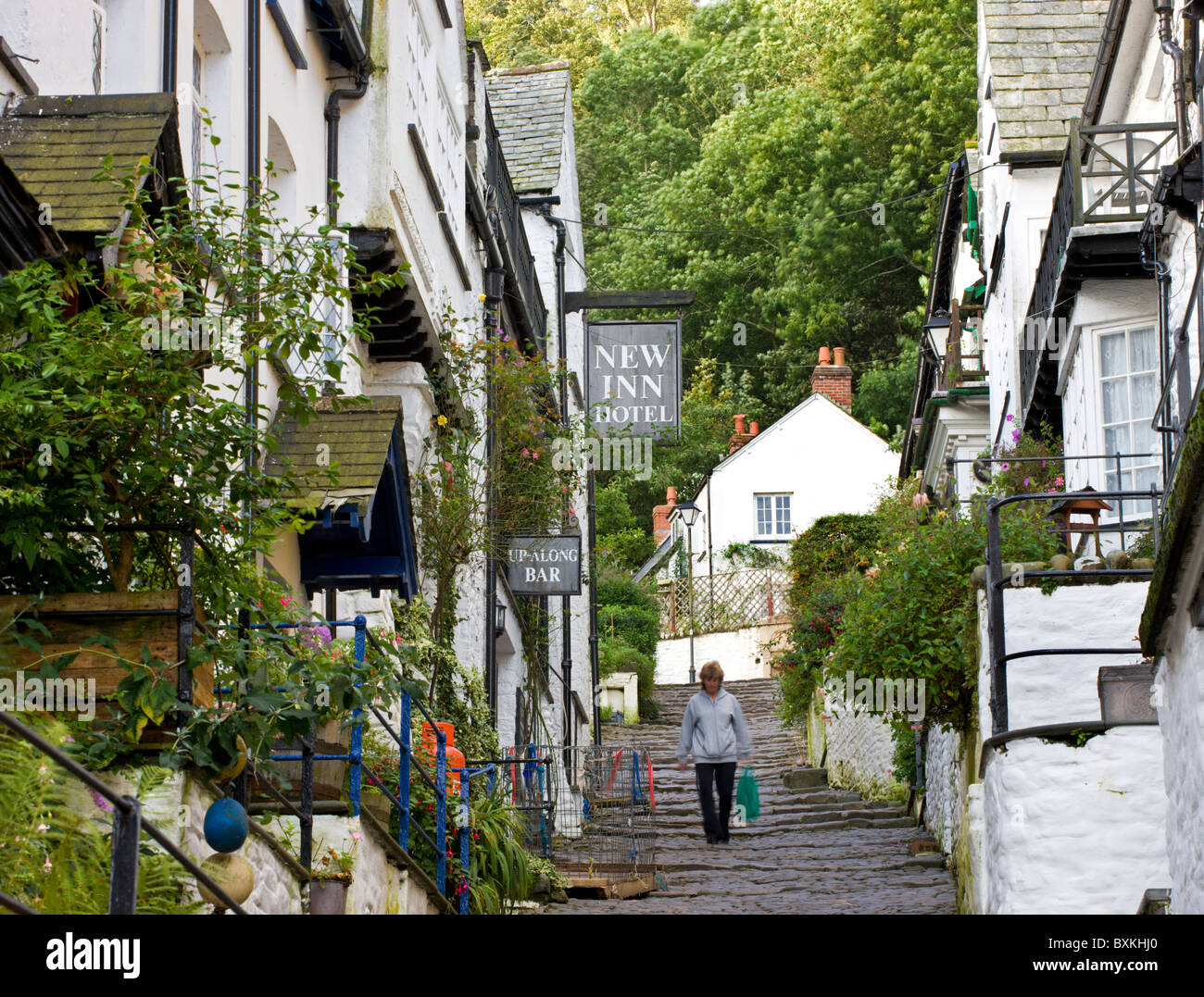 Clovelly hotel hi-res stock photography and images - Alamy