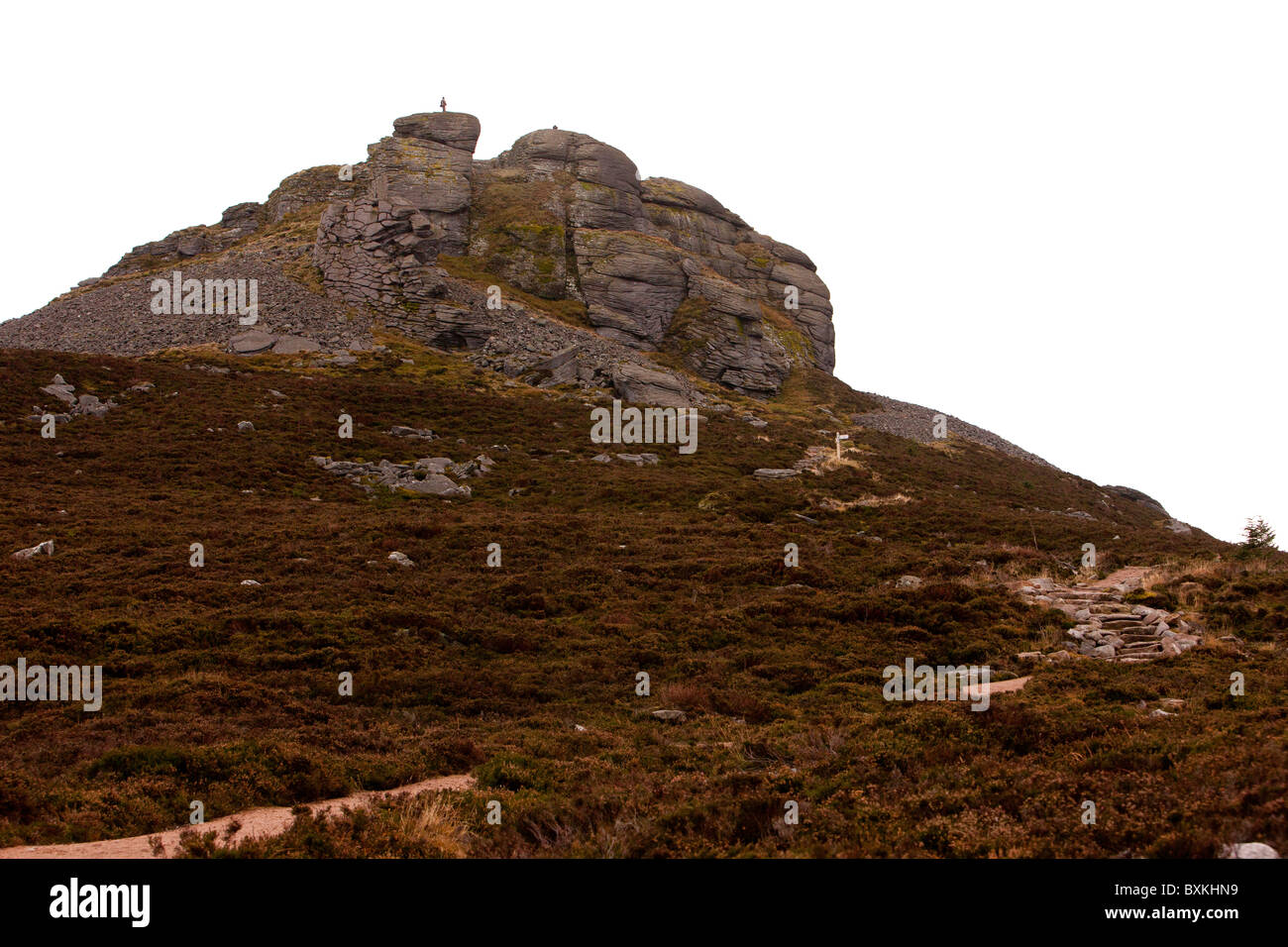 Bennachie Summit, Mither Tap Stock Photo - Alamy
