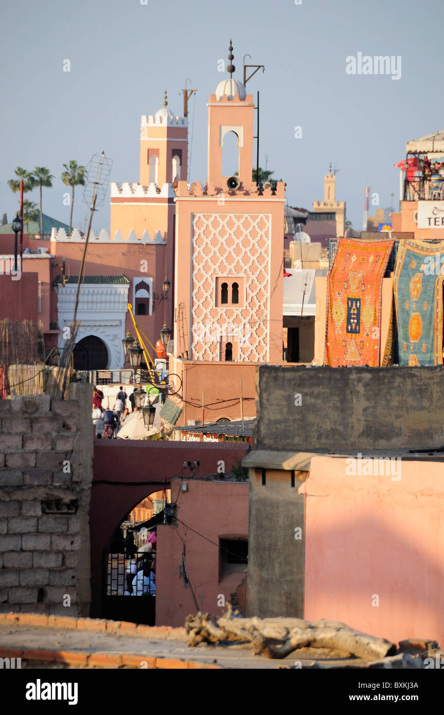 Marrakech rooftop view hi-res stock photography and images - Alamy