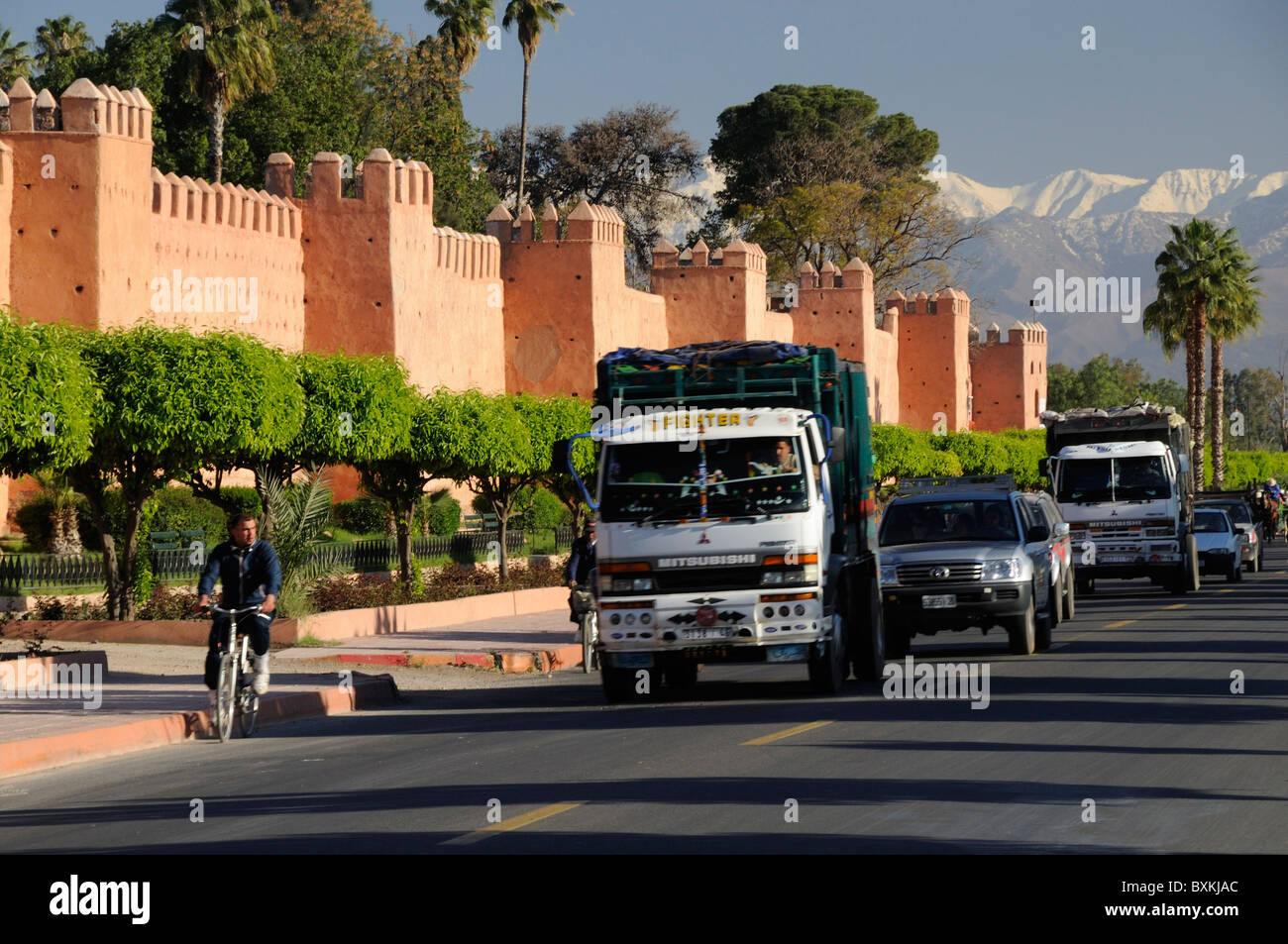 Traffic marrakech morocco hi-res stock photography and images - Alamy