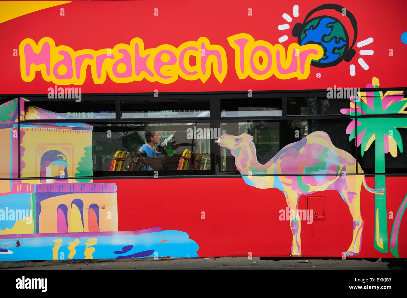 Tour bus morocco hi-res stock photography and images - Alamy