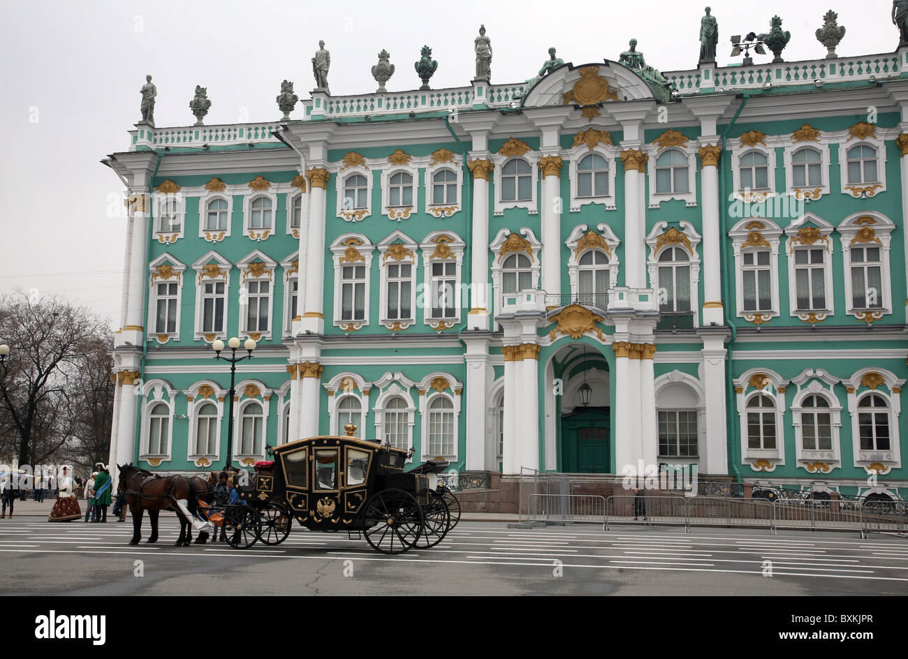The Hermitage Museum The Winter Palace Saint Petersburg, Russia Stock ...