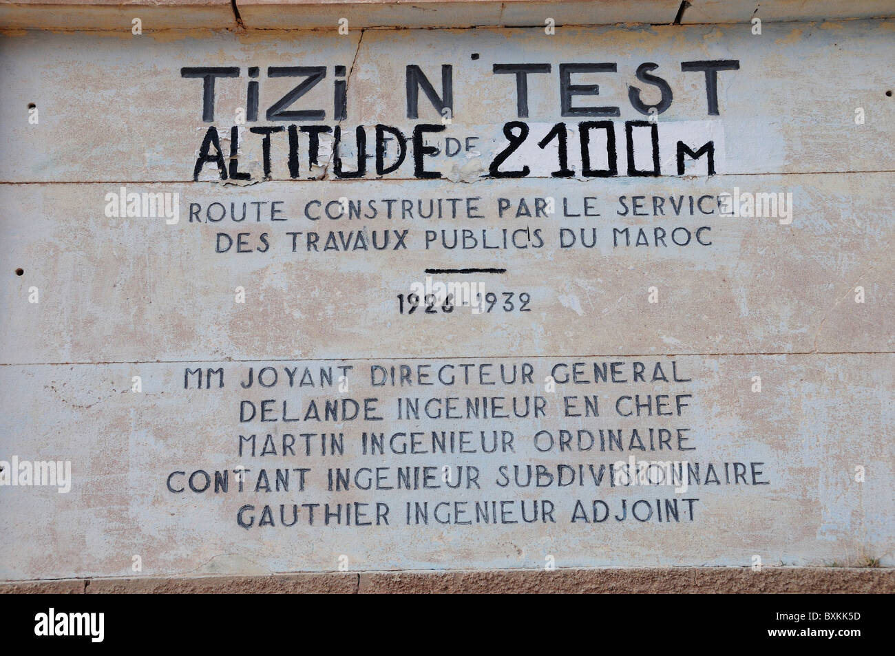 Tizi n test pass hi-res stock photography and images - Alamy