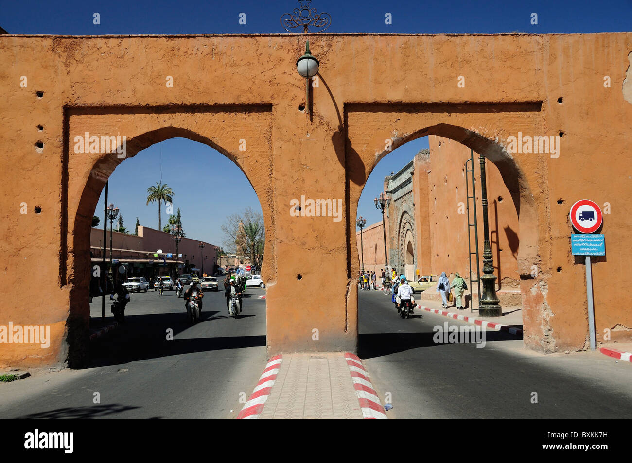 Bab Er Robb gate near Kasbah in Marrakech Stock Photo - Alamy