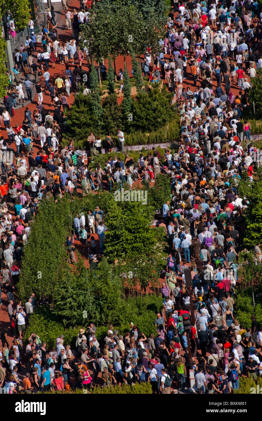 Paris, France, Champs-Ely-sees Garden Event, Farmer's Event; Overview ...