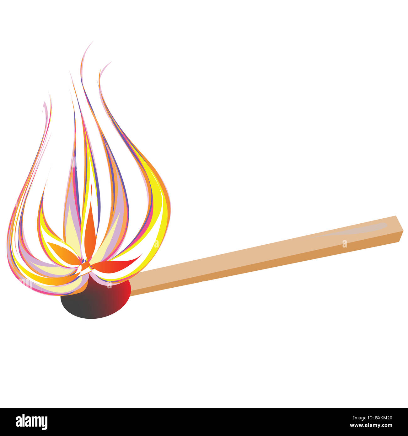Match fire wind hi-res stock photography and images - Alamy