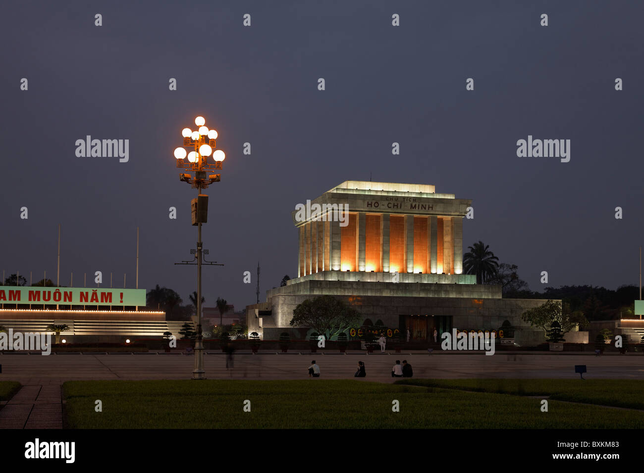 Ho Chi Minh Mausoleum, Hanoi, Bac Bo, Vietnam Stock Photo - Alamy