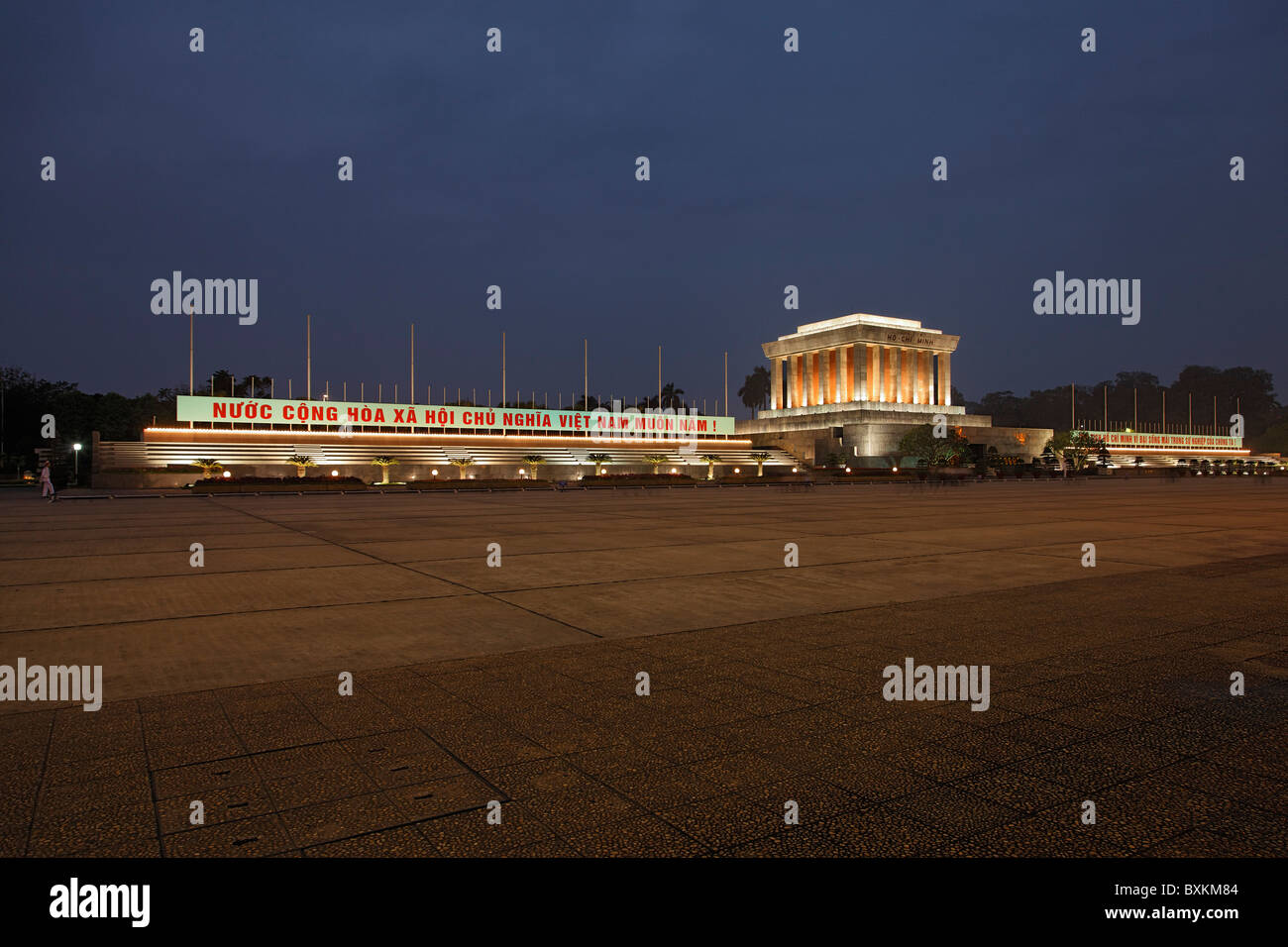 Ho Chi Minh Mausoleum, Hanoi, Bac Bo, Vietnam Stock Photo - Alamy