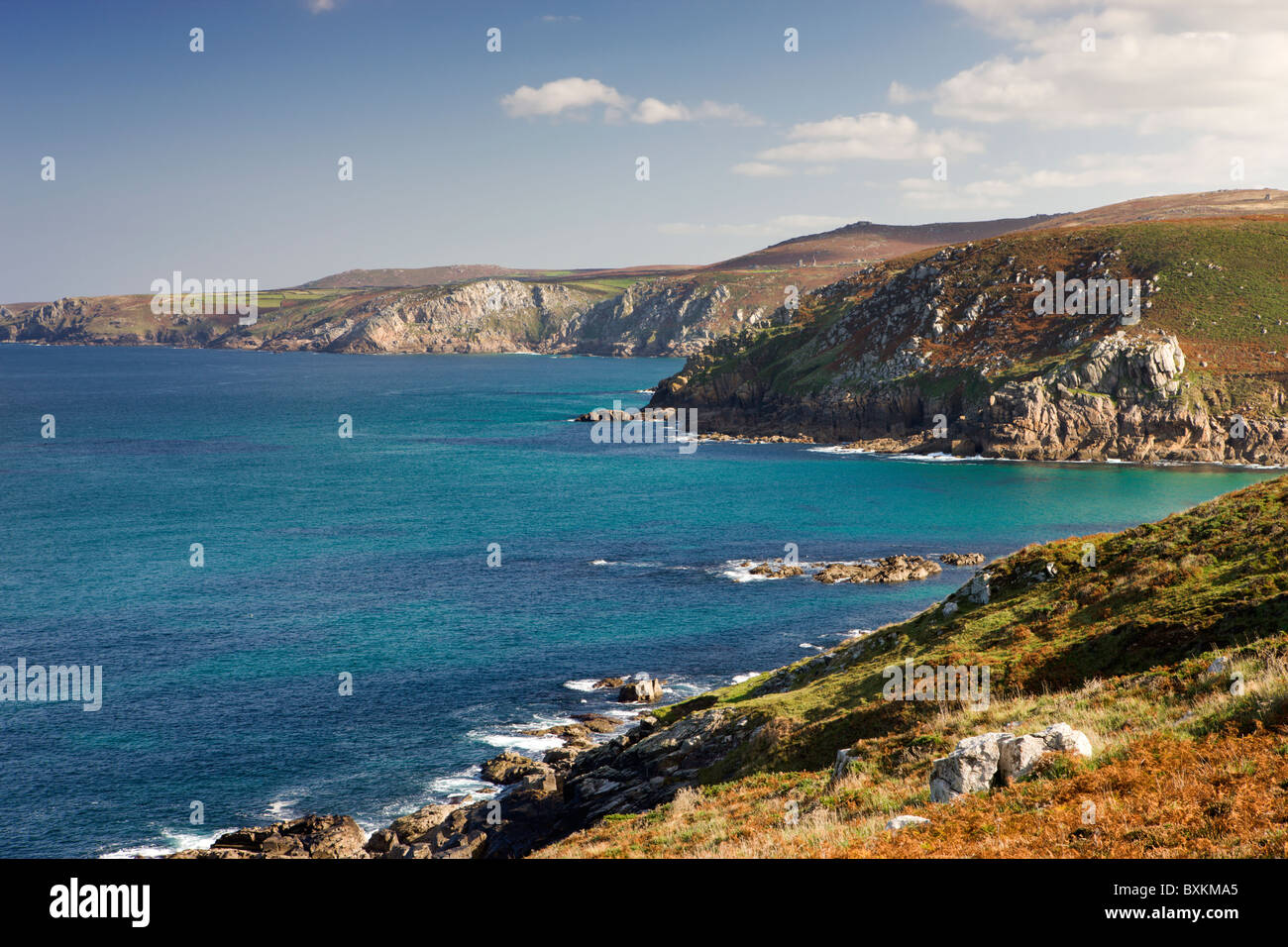 Pendeen cove cornwall hi-res stock photography and images - Alamy