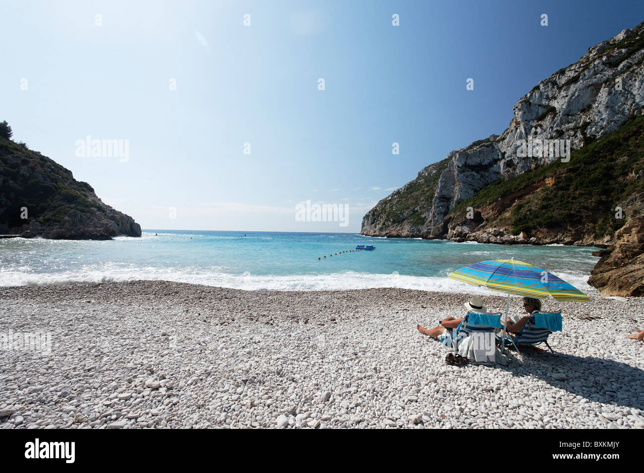 Playa la Granadella, Javea, Alicante, Spain Stock Photo - Alamy