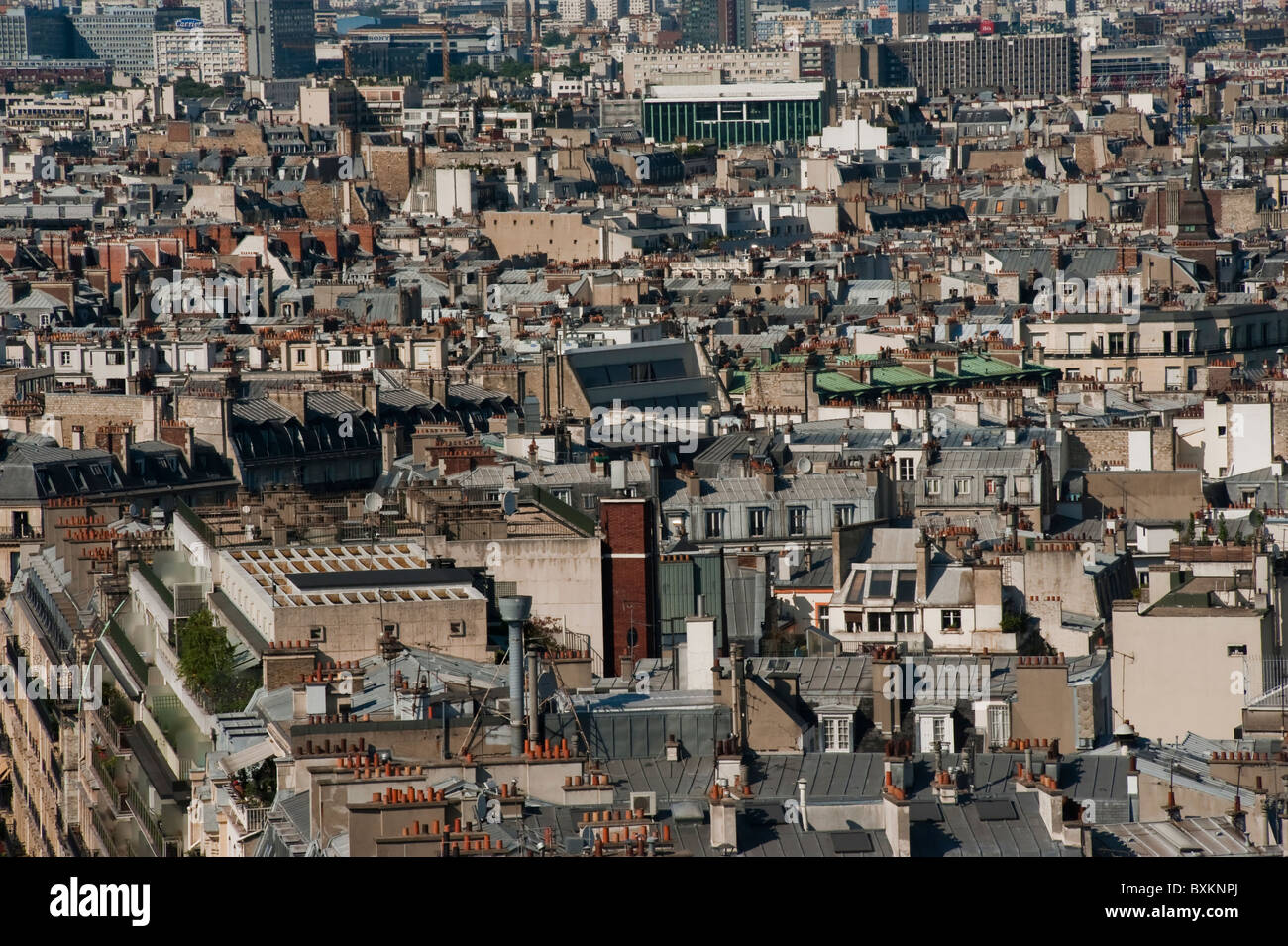 Paris, France, Cityscape, Overview Aerial View Buildings Paris Rooftops ...