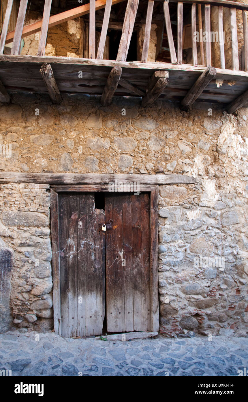 Old rotting wooden door Stock Photo - Alamy