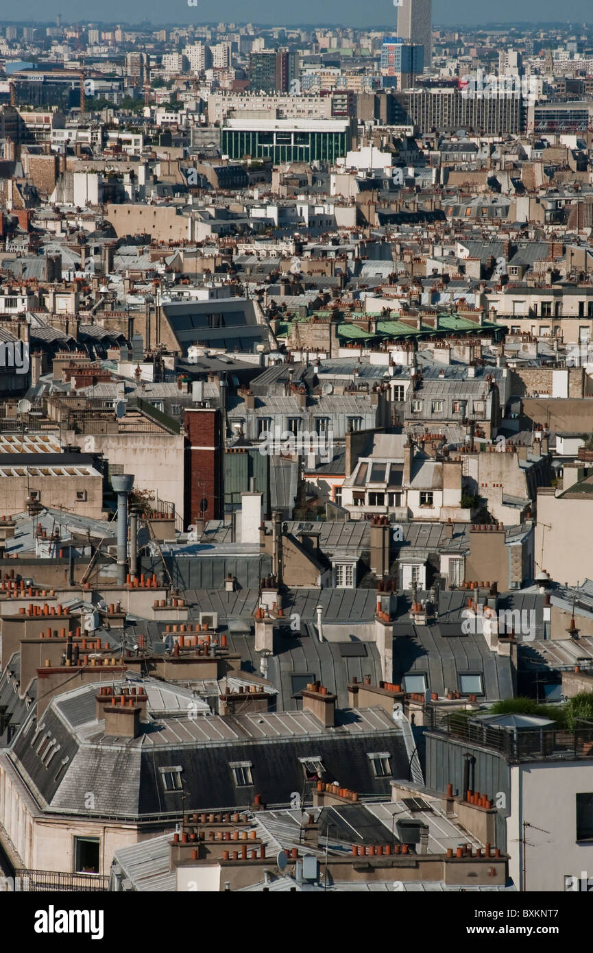 Urbanism parisian rooftops hi-res stock photography and images - Alamy