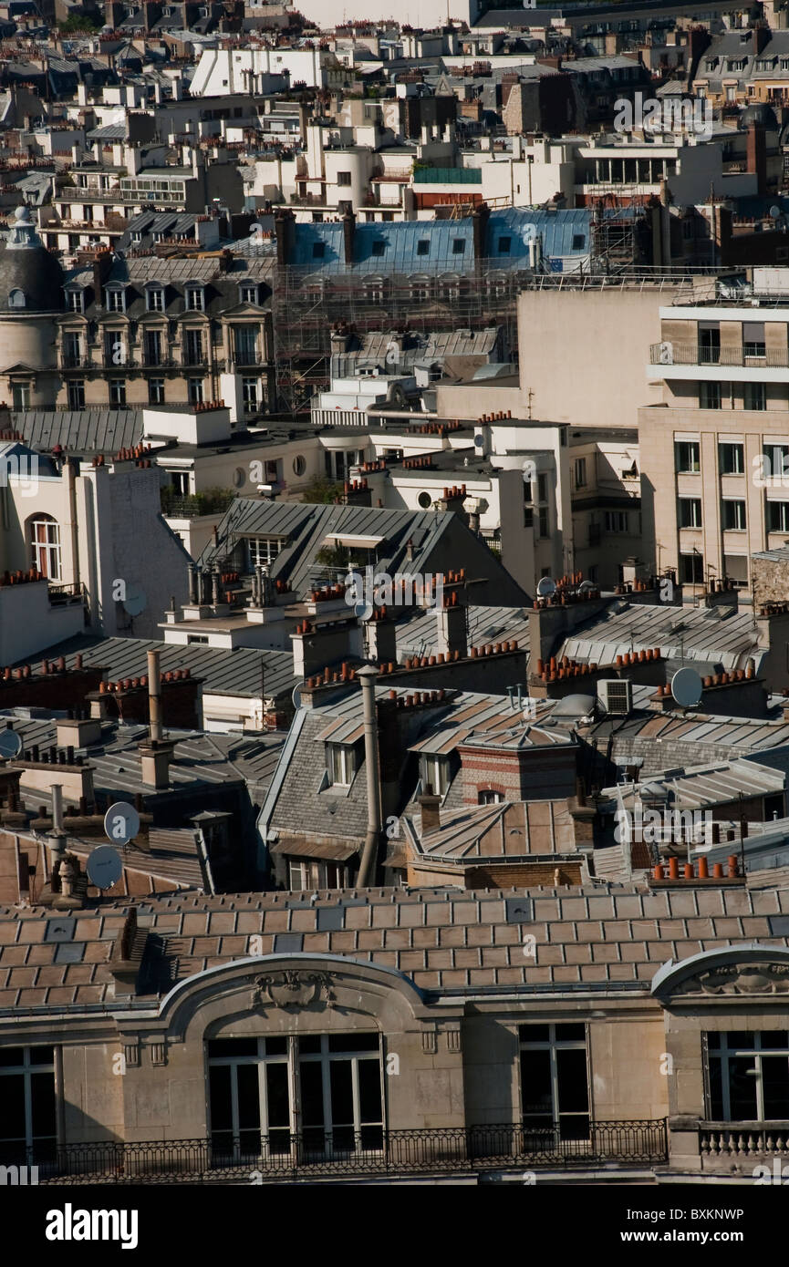 Urbanism parisian rooftops hi-res stock photography and images - Alamy