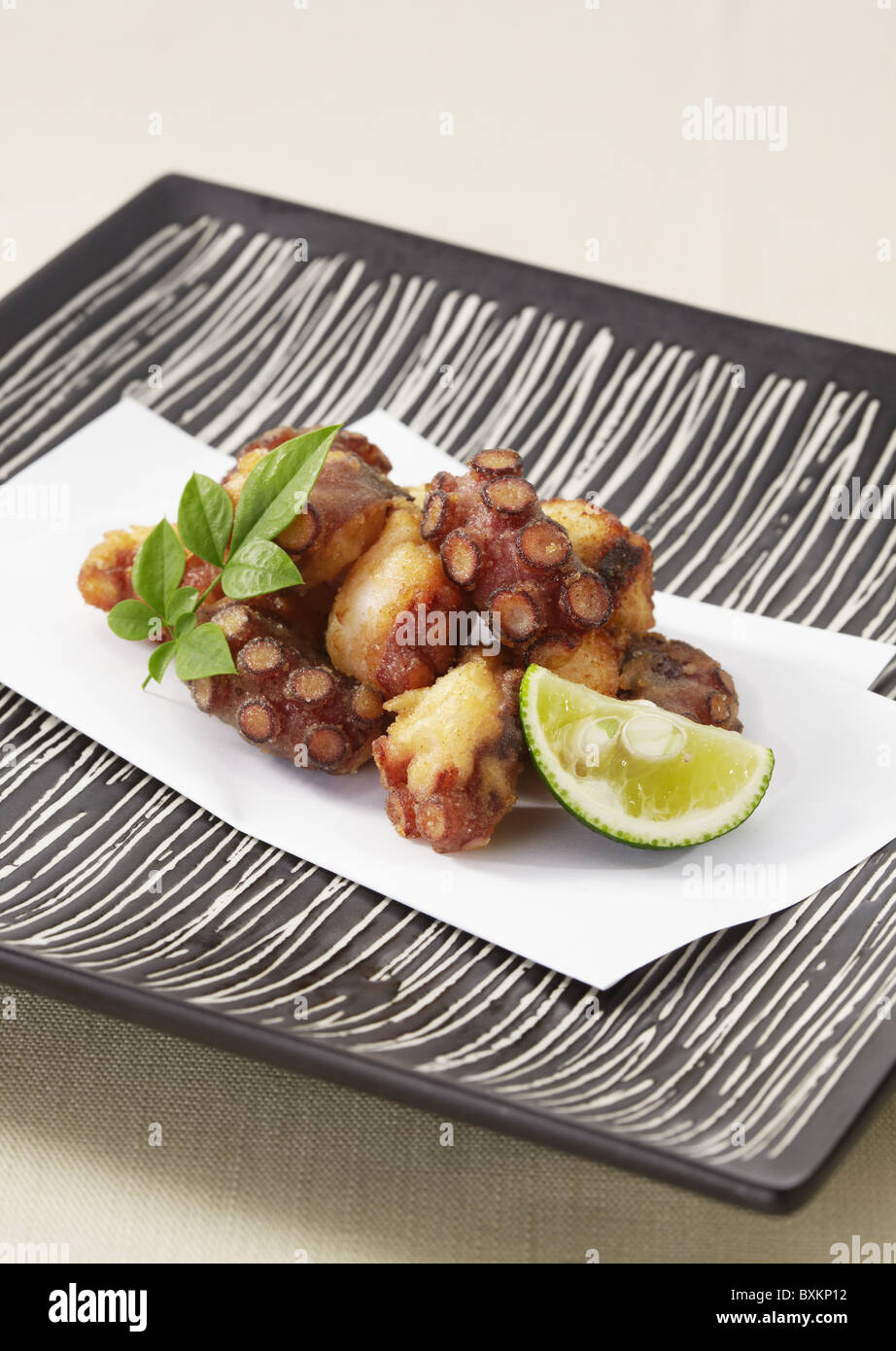 Fried octopus hi-res stock photography and images - Alamy