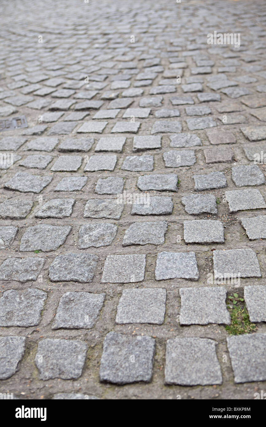 Cobbled street in London Stock Photo - Alamy