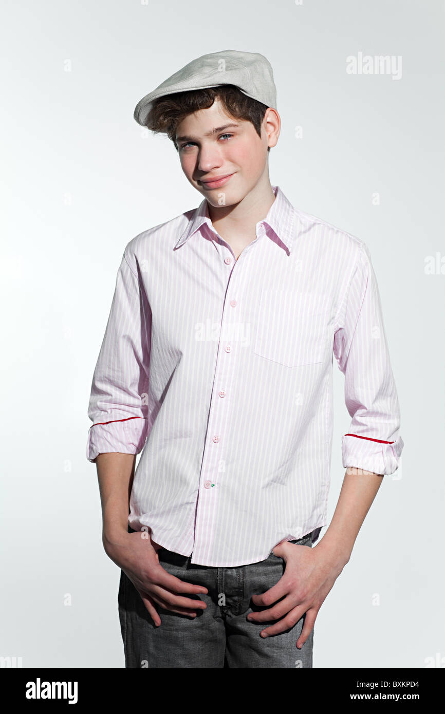 Wearing a flat cap hi-res stock photography and images - Alamy