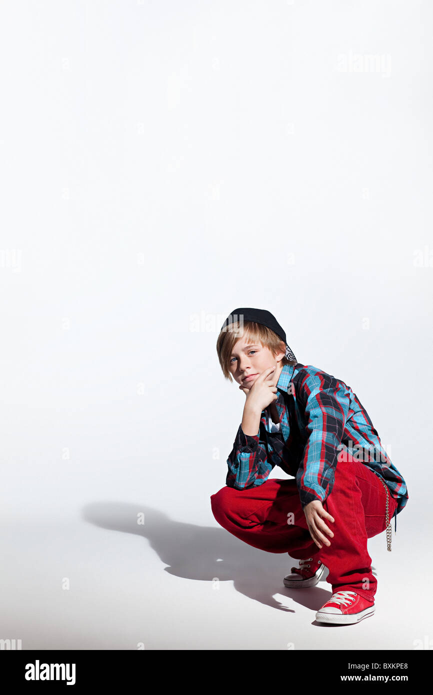 Boy pants cap hi-res stock photography and images - Alamy