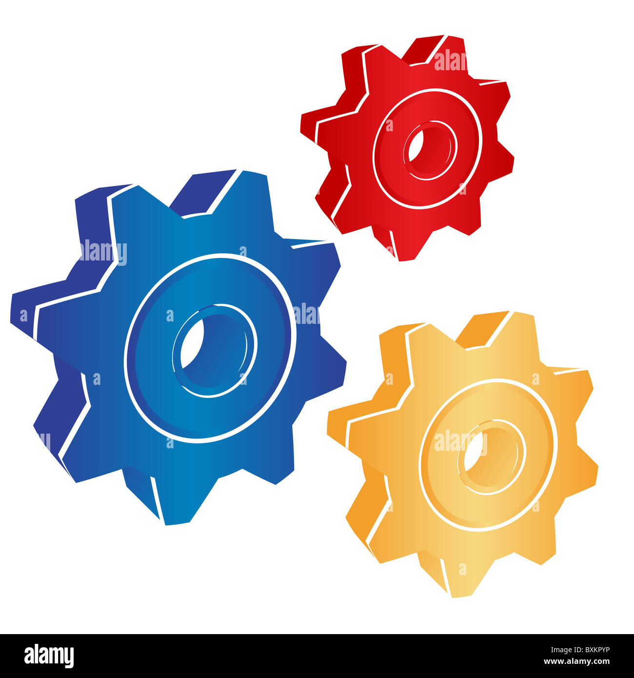 Abstract gears circular hi-res stock photography and images - Alamy