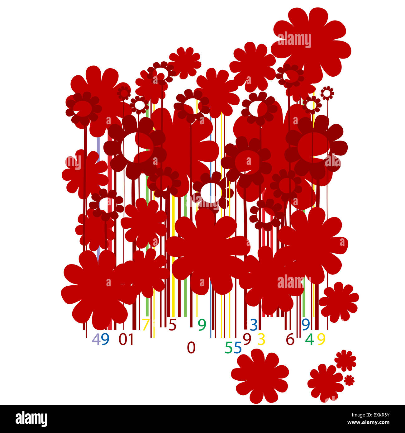 Number codes Cut Out Stock Images & Pictures - Alamy