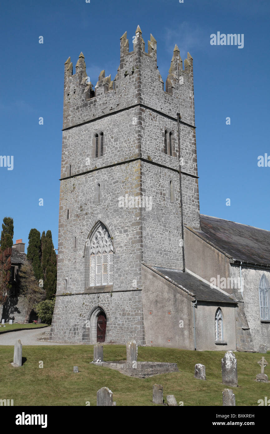The main tower of Holy Trinity Church of Ireland, Fethard, County ...