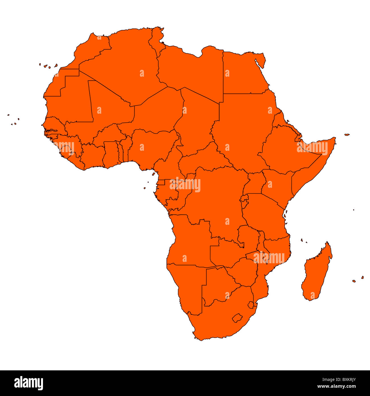 Africa Continent High Resolution Stock Photography and Images - Alamy