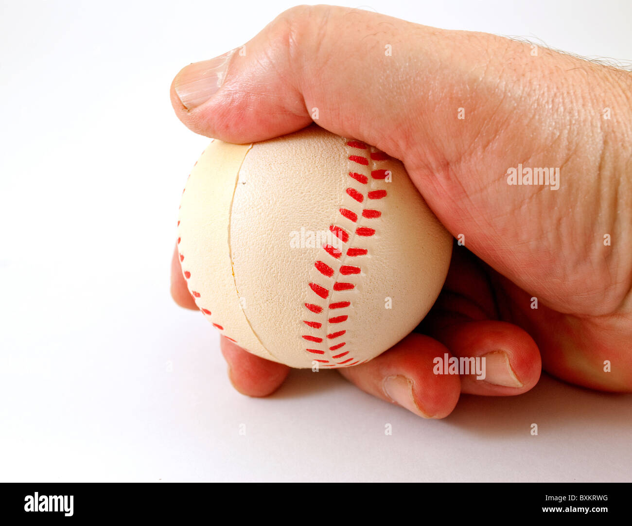 Baseball ball hand hi-res stock photography and images - Alamy