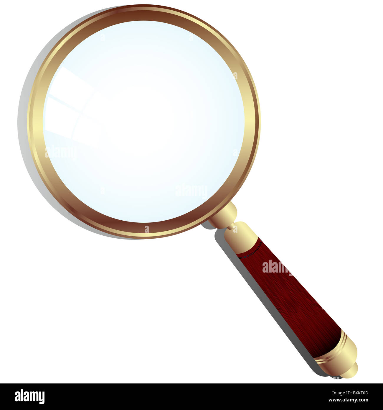 Magnifing glass isolated hi-res stock photography and images - Alamy