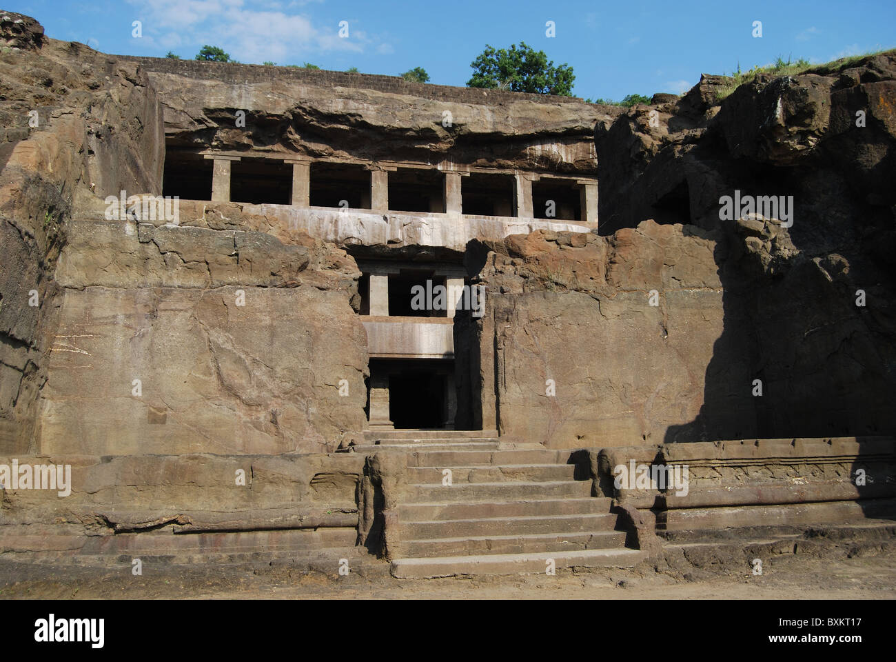 Cave 12 : Teen Tal (Three Storeyed), 6th – 7th century A.D. Ellora ...