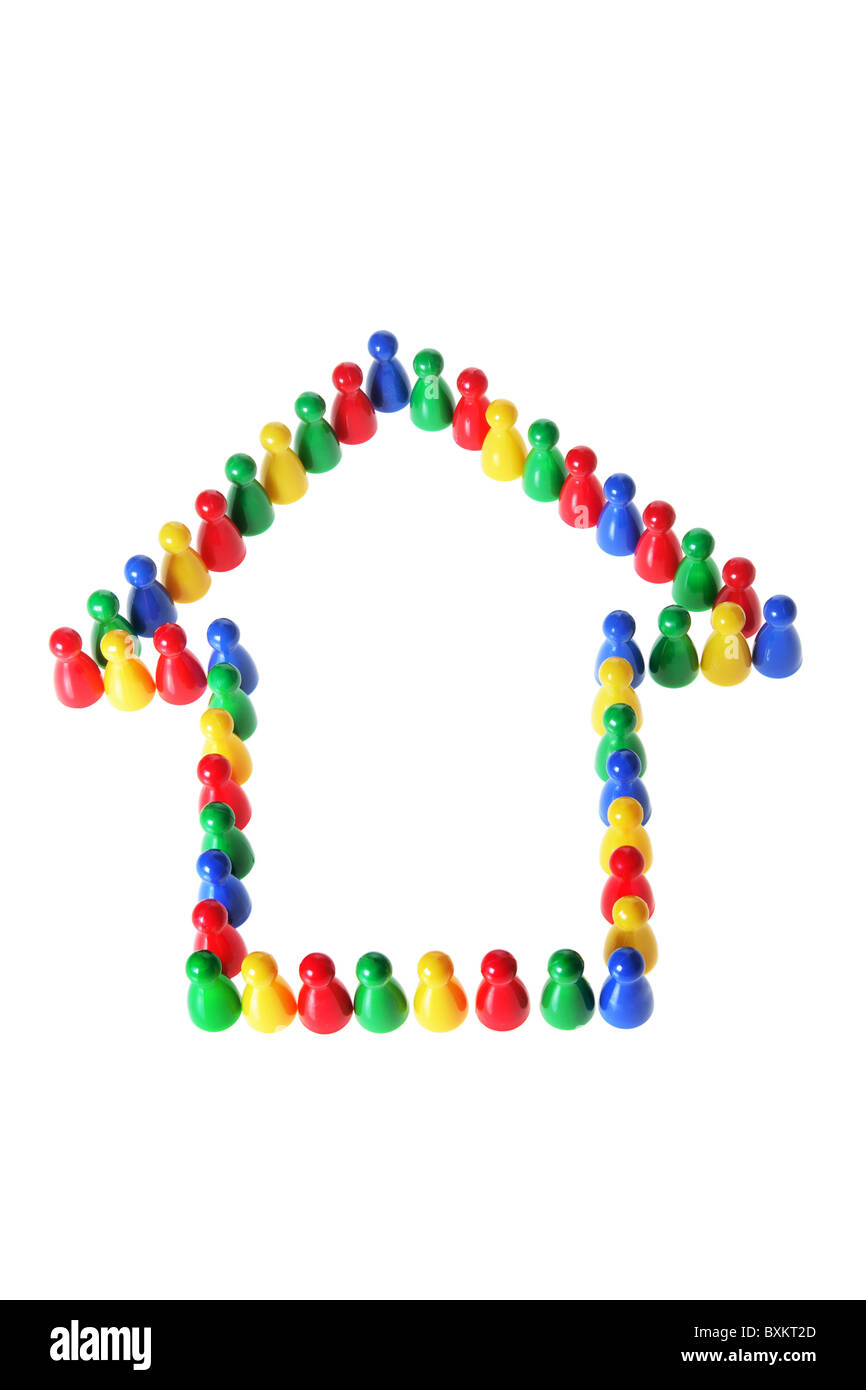 House symbol hi-res stock photography and images - Alamy